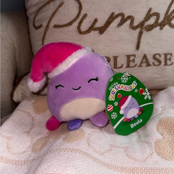 Squishmallows | Toys | Squishmallows Beula The Octopus Christmas 223 4 ...